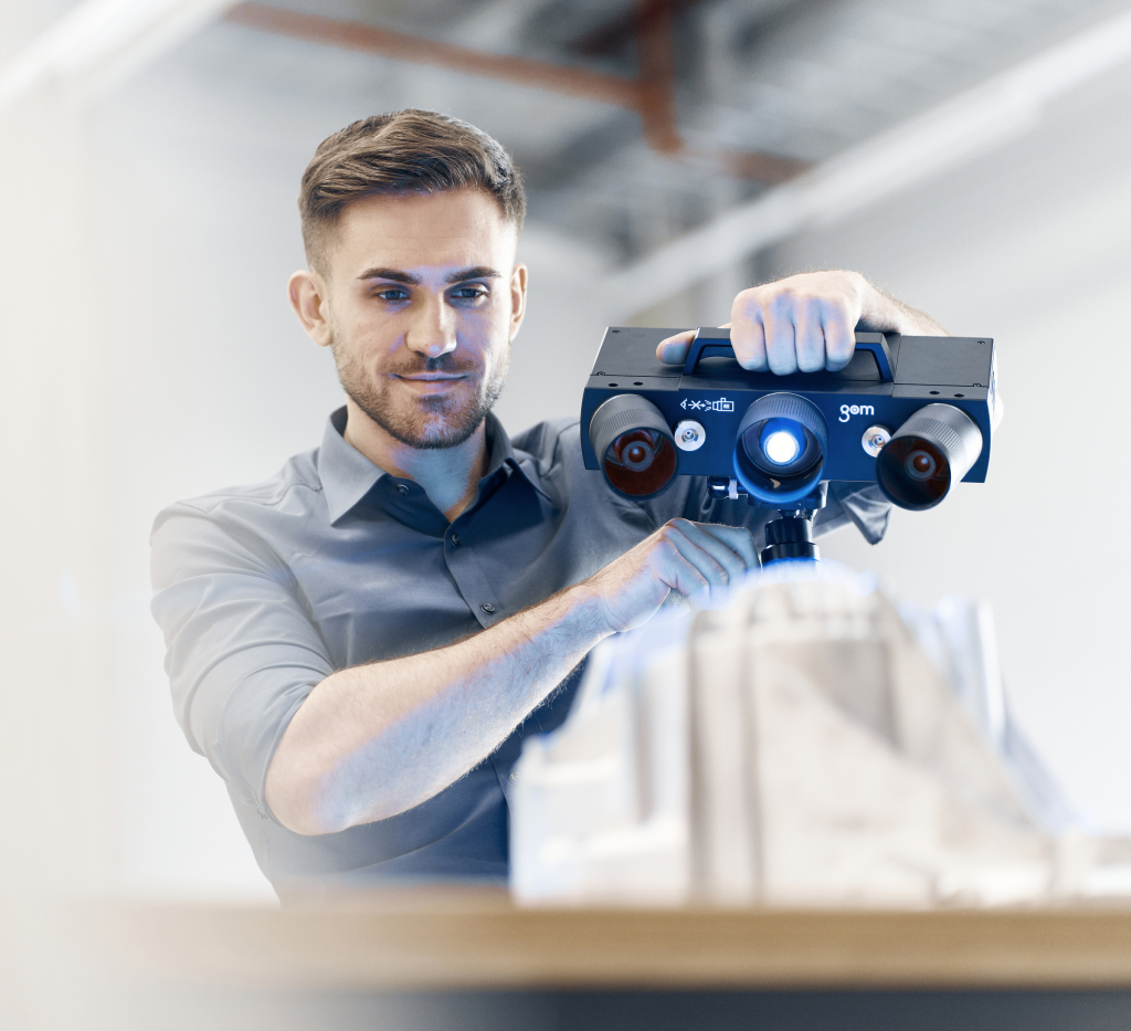 GOM ATOS Q 3d scanner – Metrology and Quality News - Online Magazine