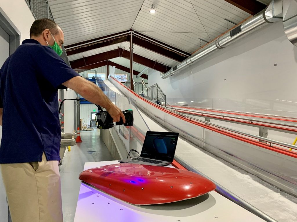 3D scanning luge pod – Metrology and Quality News - Online Magazine