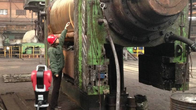 API Radian Laser Tracker at steel works – Metrology and Quality News ...