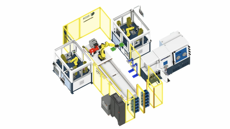 Automated Compressor Blade Repair Work Cell Incorporates Advanced ...