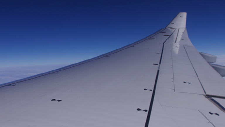 Measuring Aircraft Wing Geometry Midair Using Innovative Photogrammetry ...