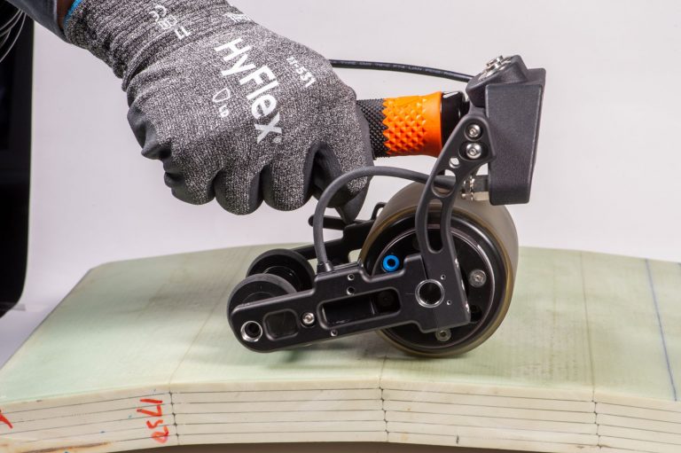 Roller Probe Inspects Large-Scale Composite Materials – Metrology and ...