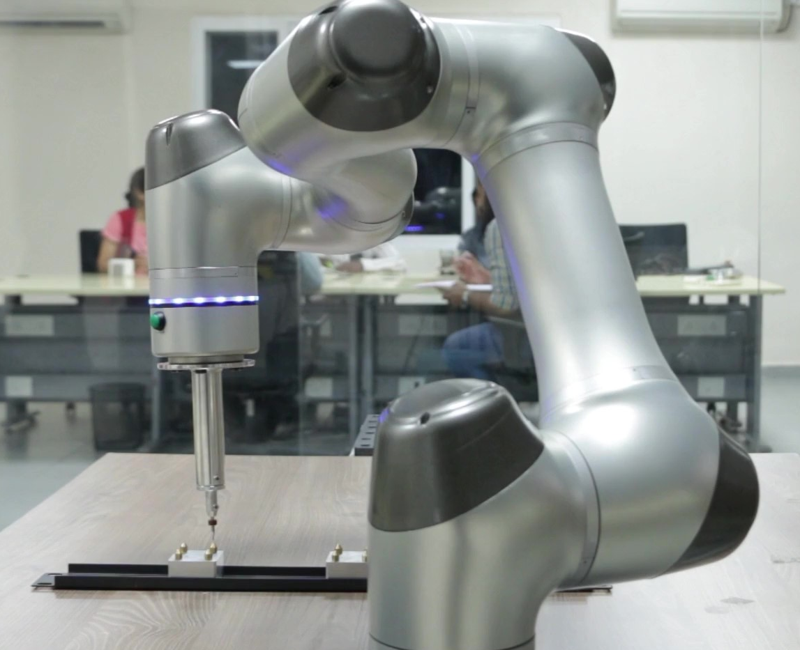Indian Cobot Manufacturer Showcases Tactile Sensor Robotic CMM ...