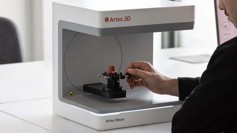 Automated Desktop Small Part 3D Scanner Offers 5-Micron Accuracy ...
