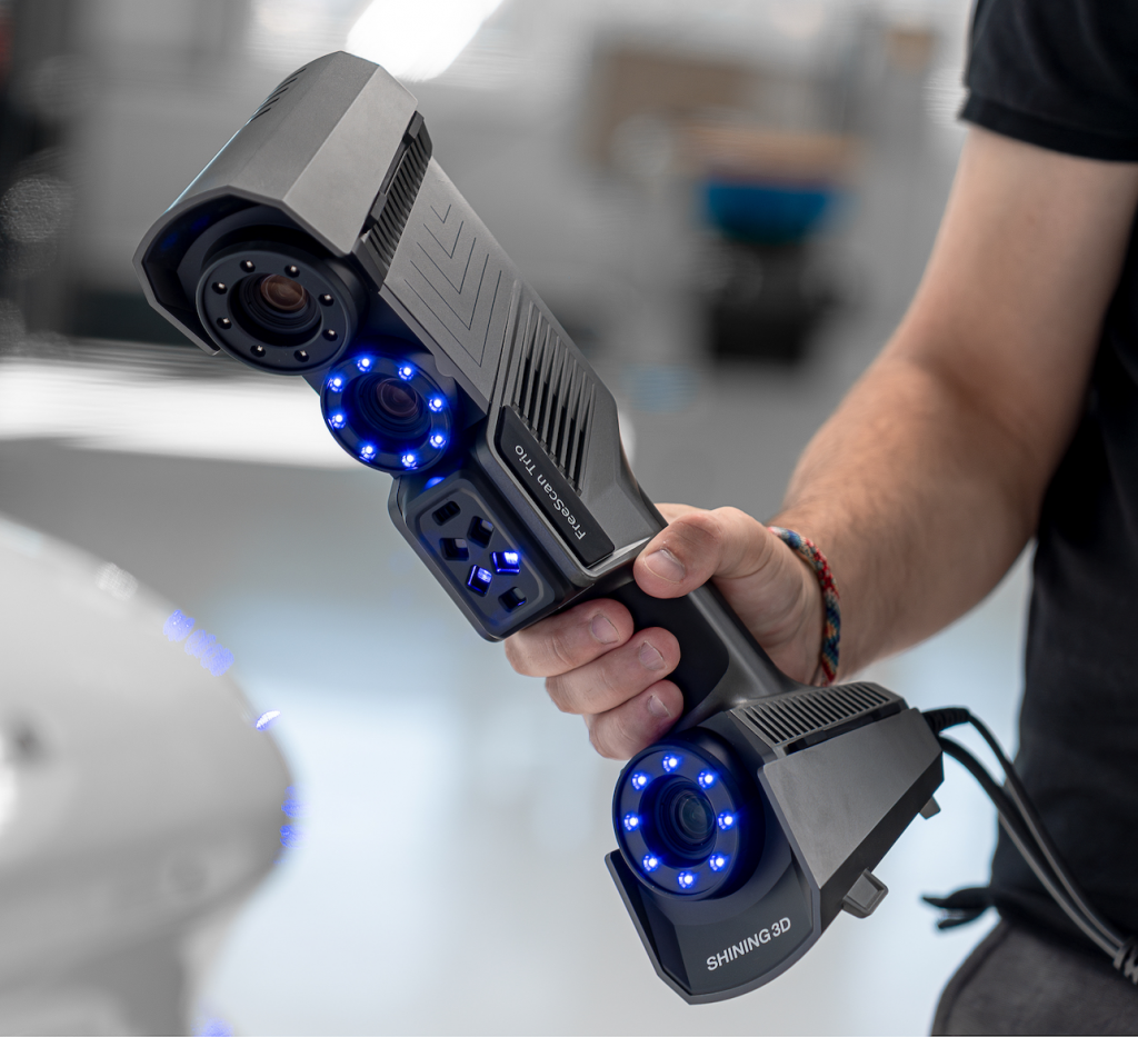 98 Laser Line FreeScan Trio Portable 3D Scanner Launched – Metrology ...