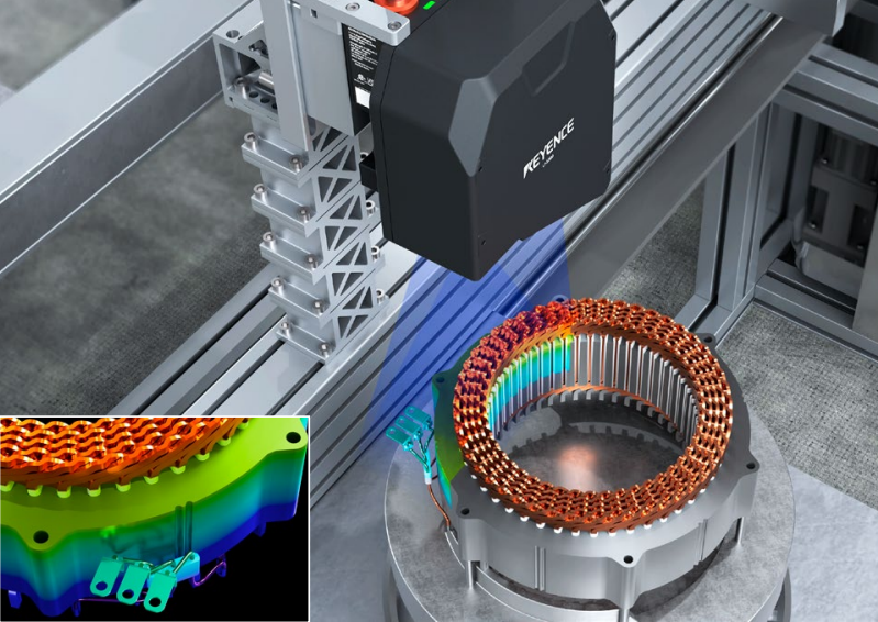 Keyence Launch Automated 3D Laser Snapshot Sensor – Metrology and Quality News - Online Magazine