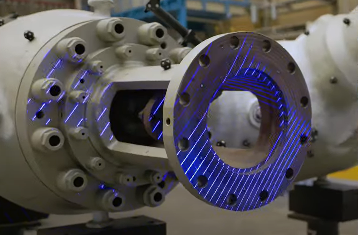 Innovative 3D Scanner Provides Quick Measurement of Large Energy Parts ...