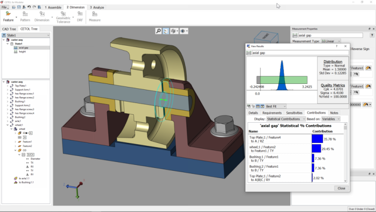 Sigmetrix CETOL v12 Tolerance Analysis Software Released – Metrology ...