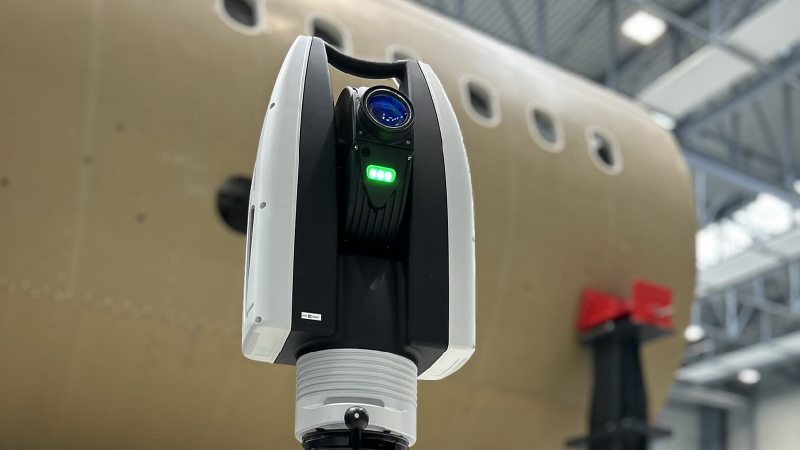 Reflectorless Accurate Scanning For Large Scale Metrology Metrology