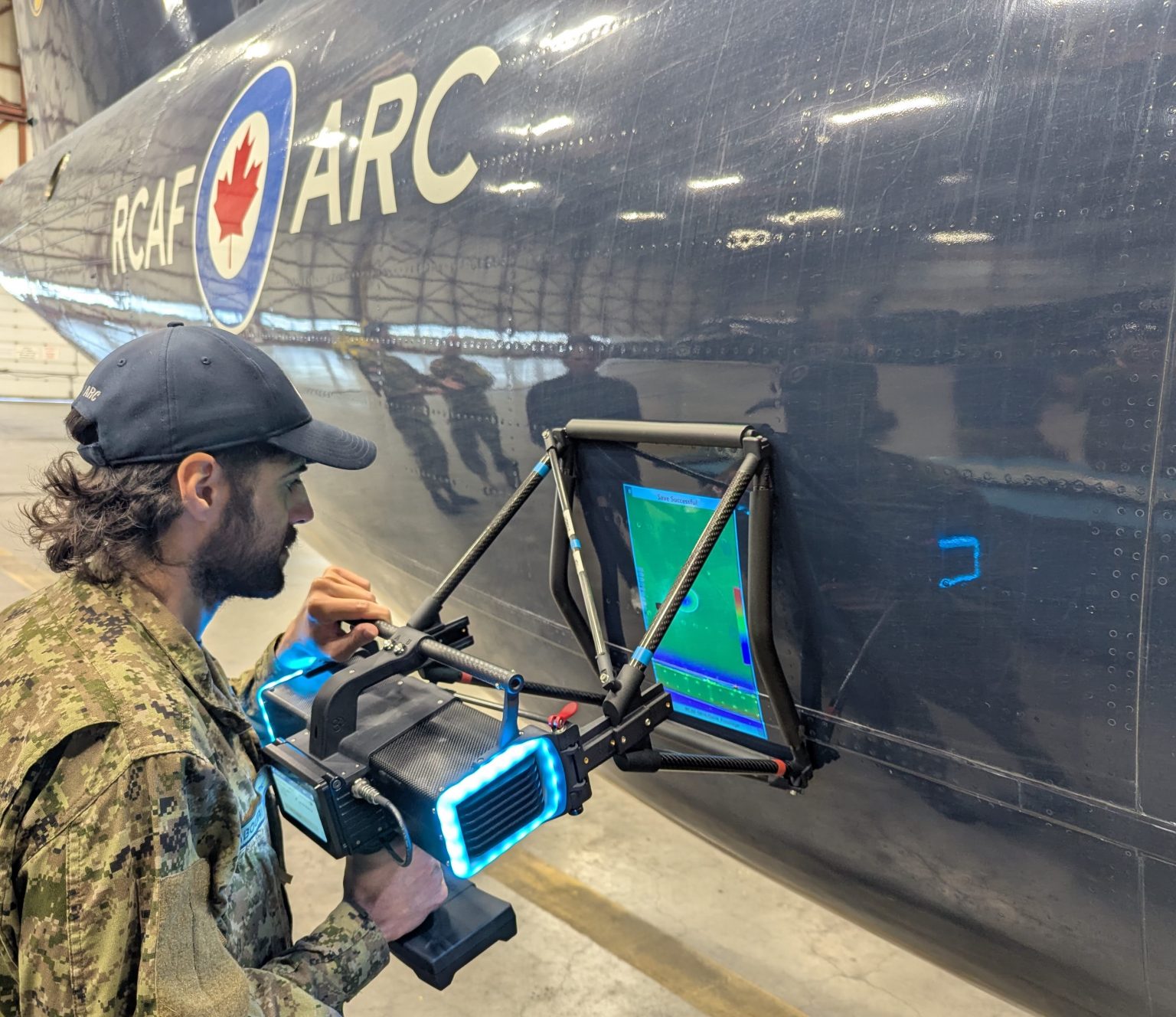 High-Precision 3D Scanning Improves RCAF Aircraft Damage Inspection ...