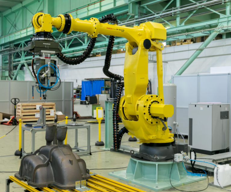Robotic Machining System Integrates Active Compliance and Touch Probe ...