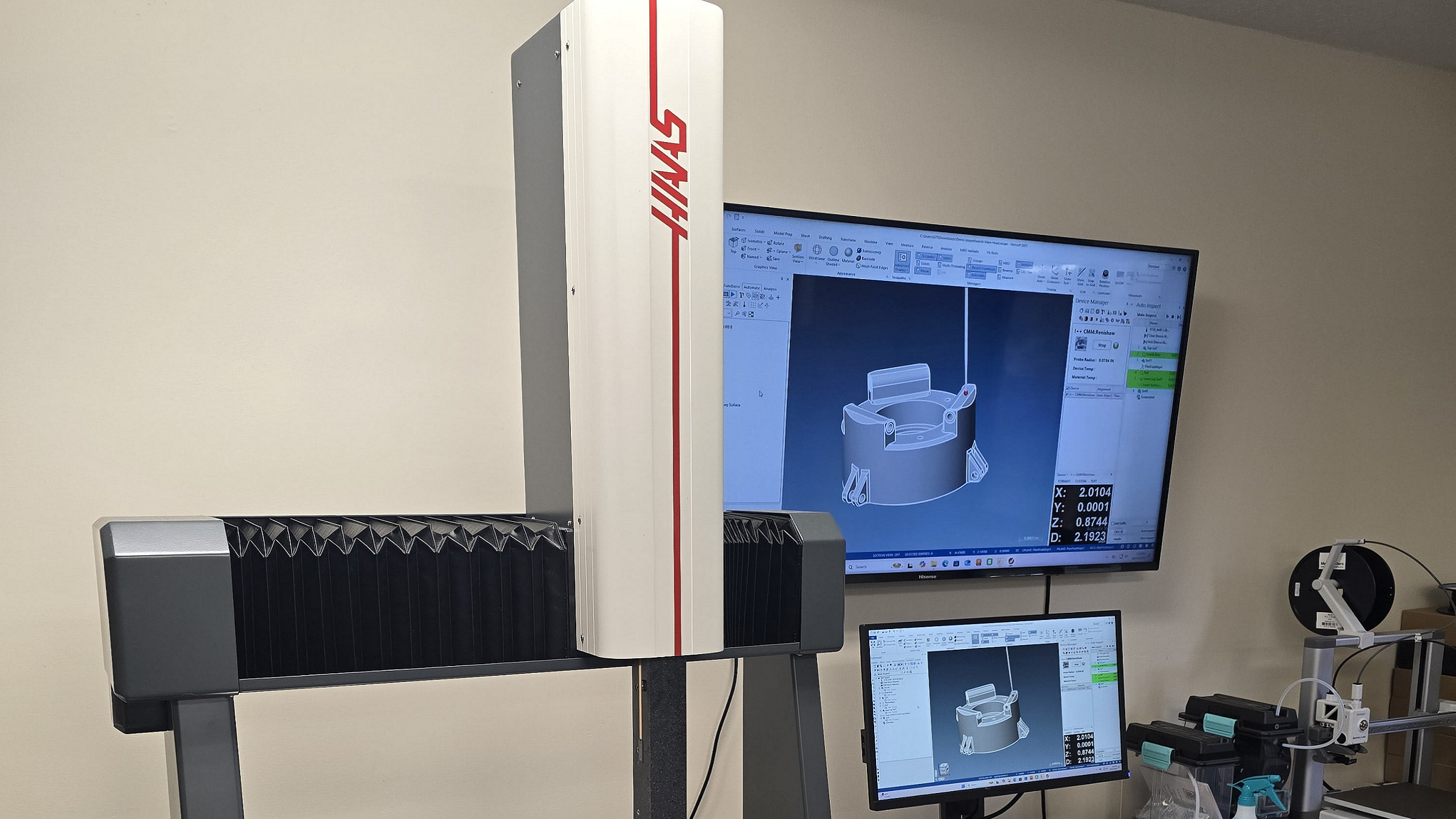 Closing the Loop - Verisurf-Powered Haas CMM Driving Faster Model-Based ...