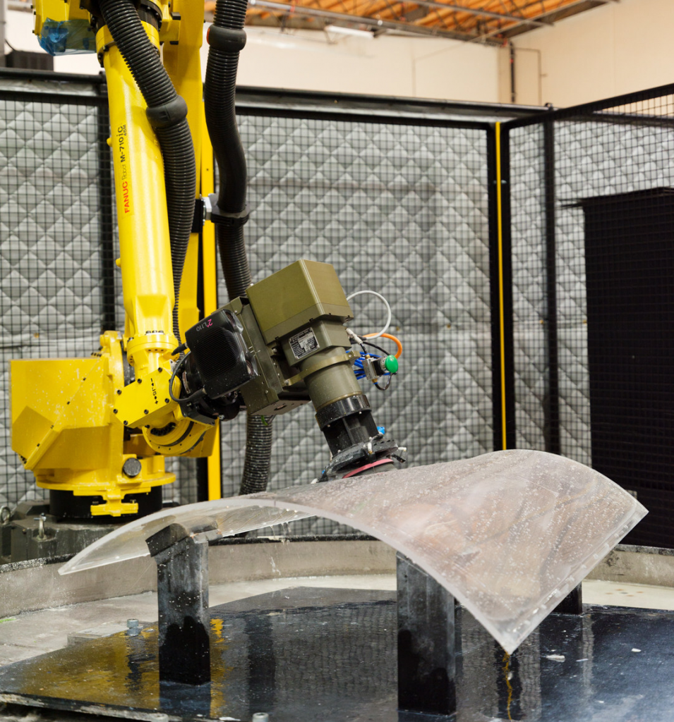 3D Sensing and AI Adaptive Robot Control Advance Aircraft Canopy ...